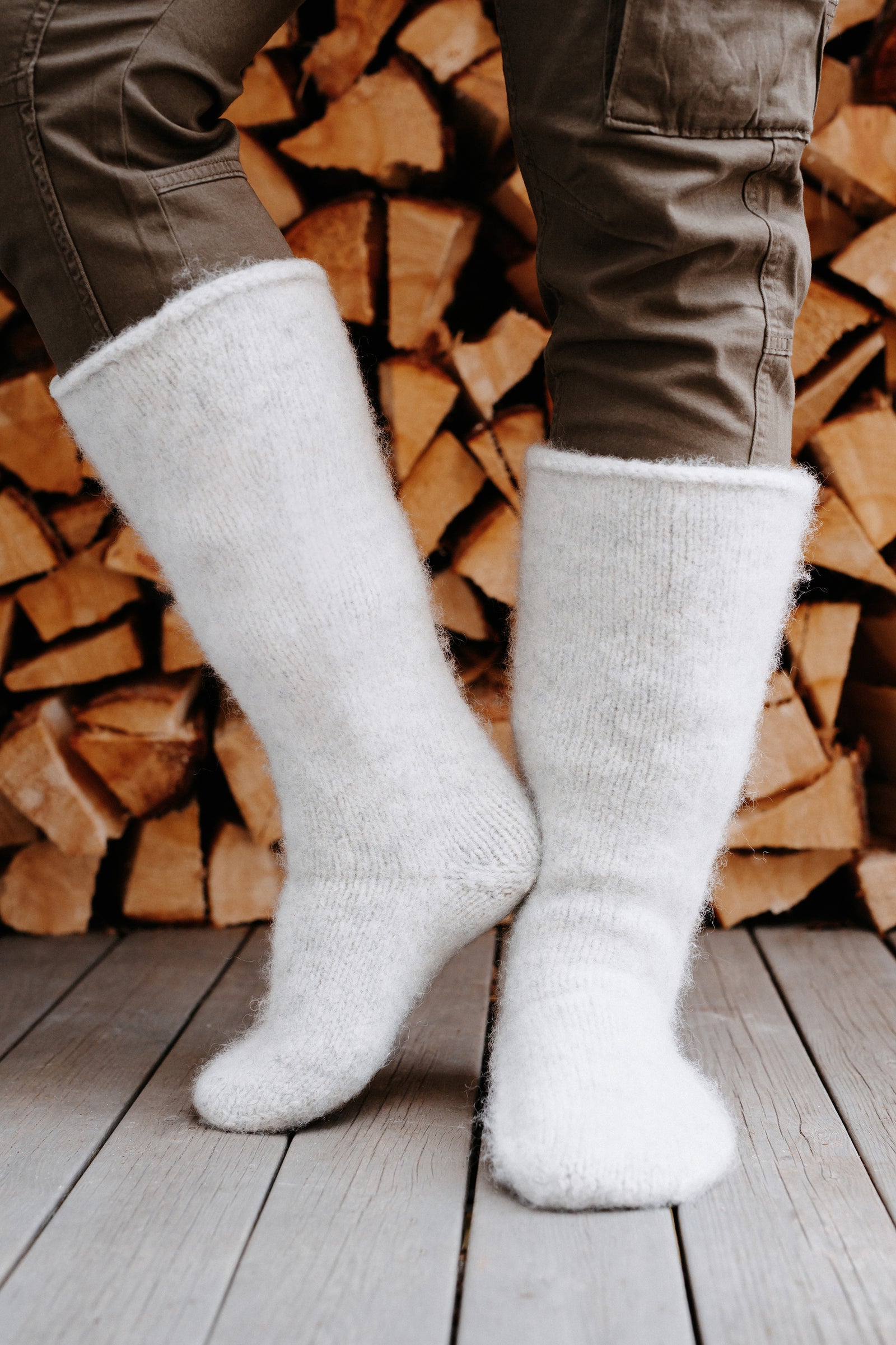 Knitting Pattern | Lubber | Felted Socks | Fritidsgarn by Sandnes Garn