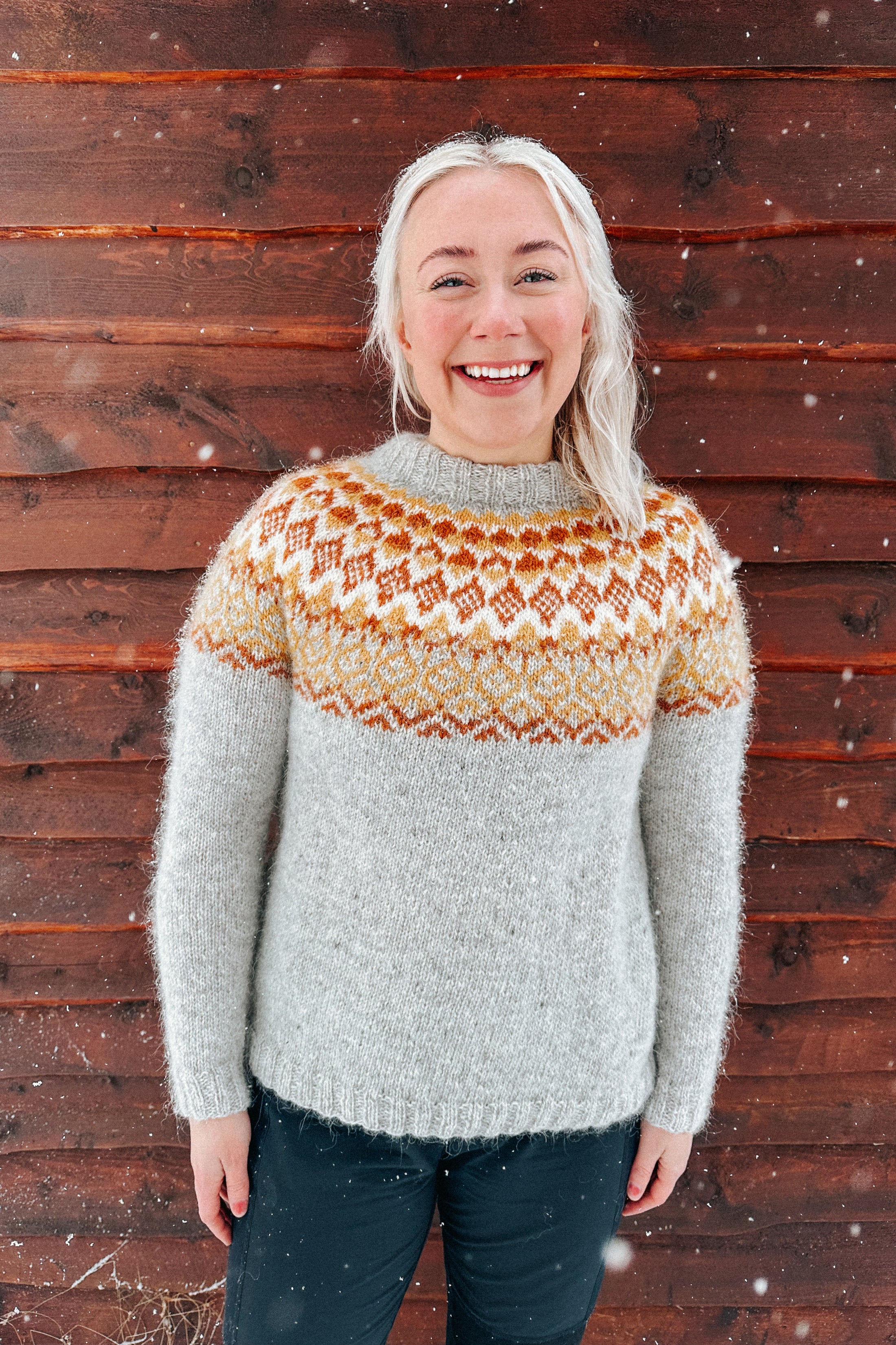 Free Knitting Pattern | Mikkeli Sweater | Léttlopi by Istex